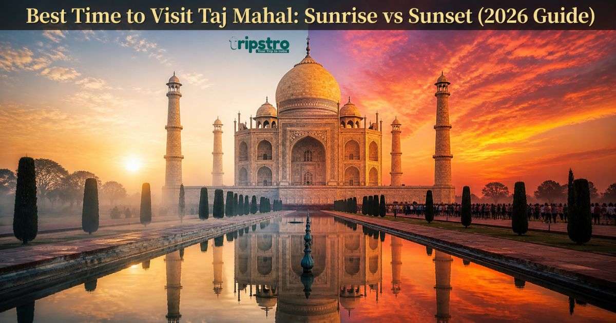 Best Time to Visit Taj Mahal: Sunrise vs Sunset (2026 Guide)
